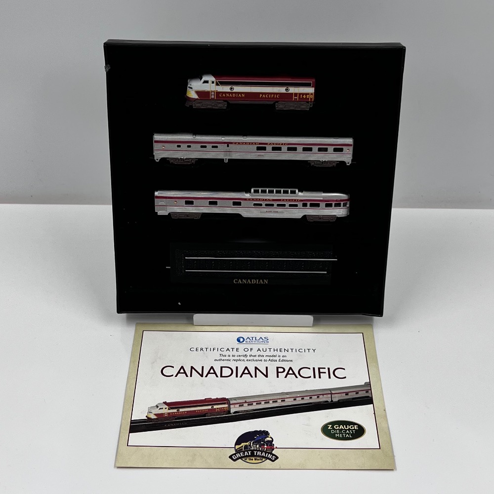 Used ATLAS EDITIONS COLLECTIONS MINITRAINS 1/220 - CANADIAN PACIFIC ...